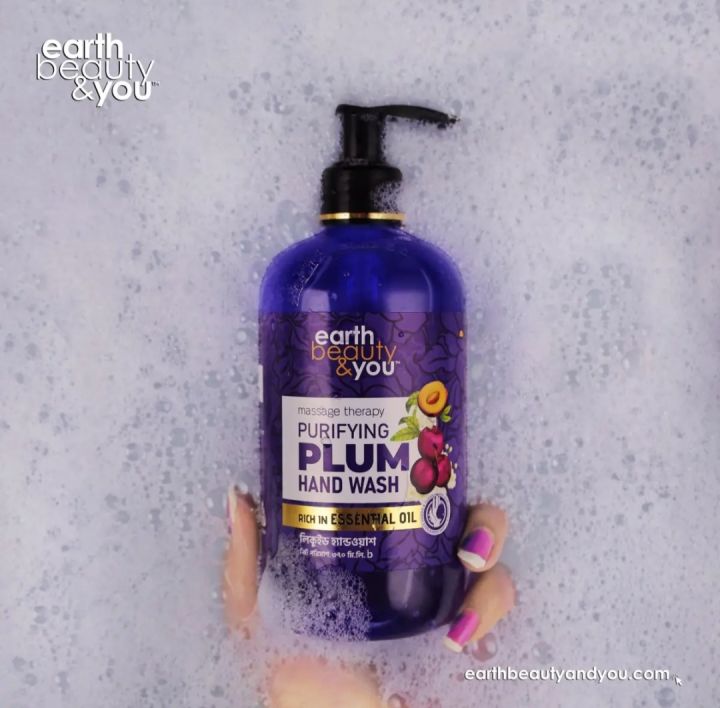 Earth Beauty & You Purifying Plum Hand Wash (370ml) | Daraz.com.bd