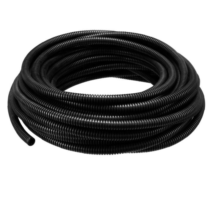 Uxcell 10M/12.5M/16M Length 10mm Outside Dia Flexible Corrugated Bellow ...