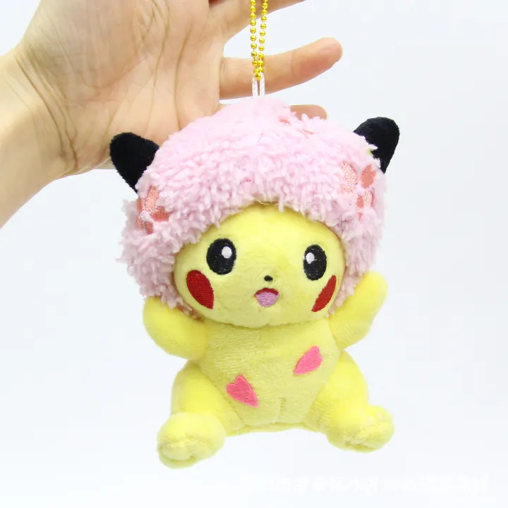 Sakura Pikachu Pink Cute Pica Super Pokemon Pokemon Series Large ...