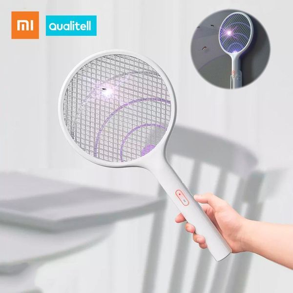 Qualitell 2in1 Rechargeable Electric Mosquito Racket with UV light ...