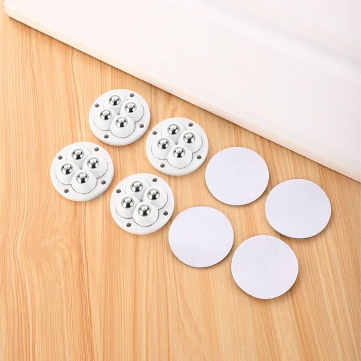 Mini 4 Beads Roller Wheel Rotating Wheel Table Move Accessories For ...