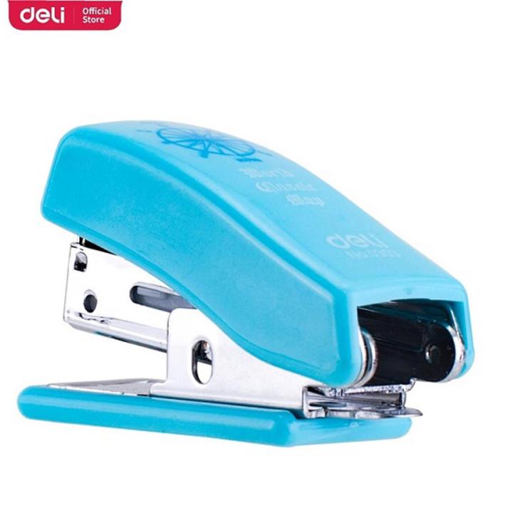 Deli E0303 Mini Stapler with Staple Remover - 15 Sheets | Daraz.com.bd