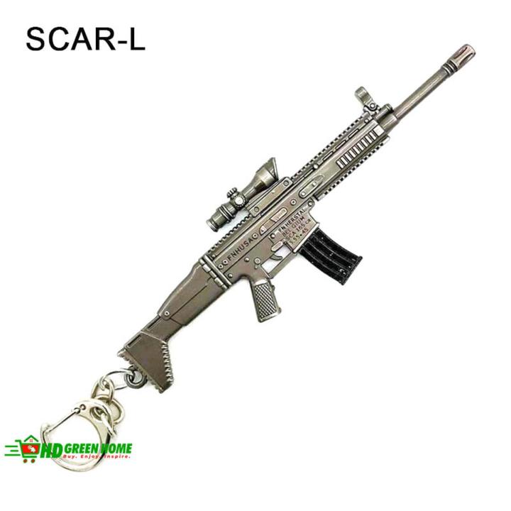 Metal SCAR-L Model Keychain SCARL Keyring Key Holder | Daraz.com.bd