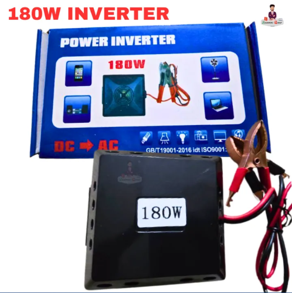 Power Inverter 180W DC 12v to AC 220v | Daraz.com.bd