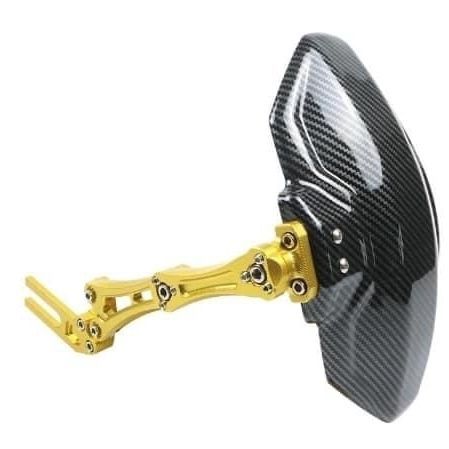 CNC Aluminium carbon. Universal Rear Wheel Cover one clam Tire Guard or ...