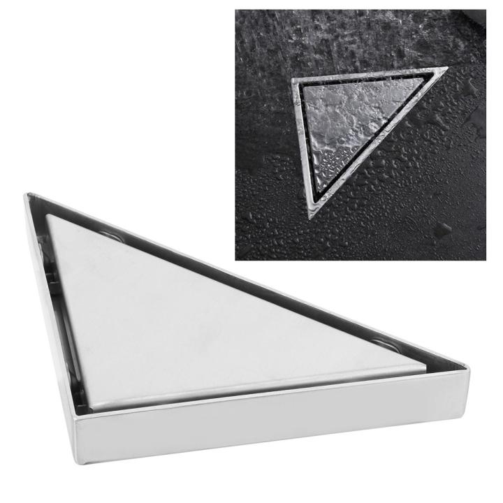 Concealed Floor Drain Triangular Corner Set for Home Balcony Bathroom ...