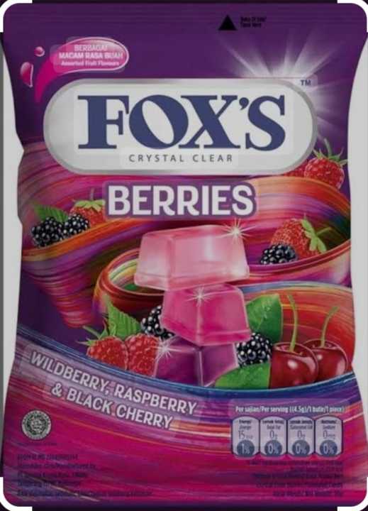 Fox's Crystal Clear Berries 90g | Daraz.com.bd