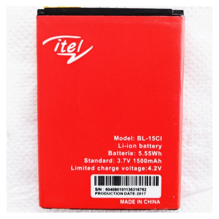 Itel BL-15CI 1500 mAh Mobile Battery for Itel 1406 | Daraz.com.bd