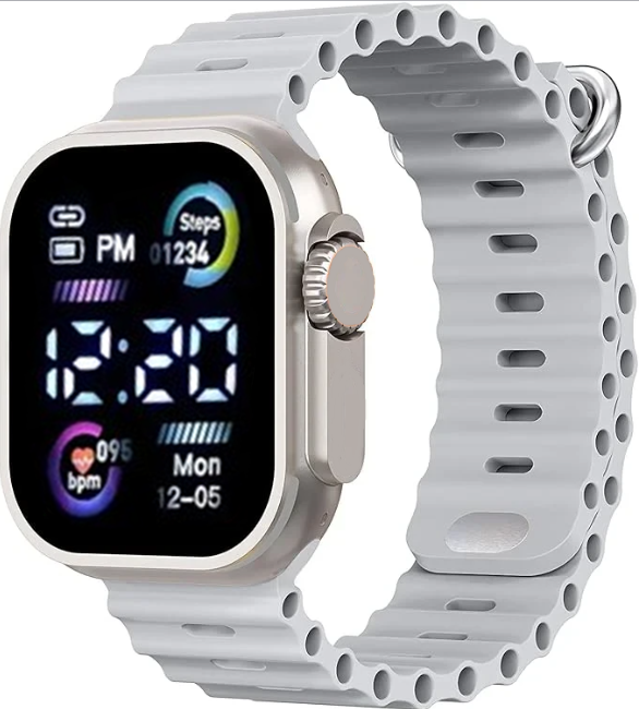 New Normal LED Plastic Watch That Looks Like Smart For Everyone 1 Pc ...