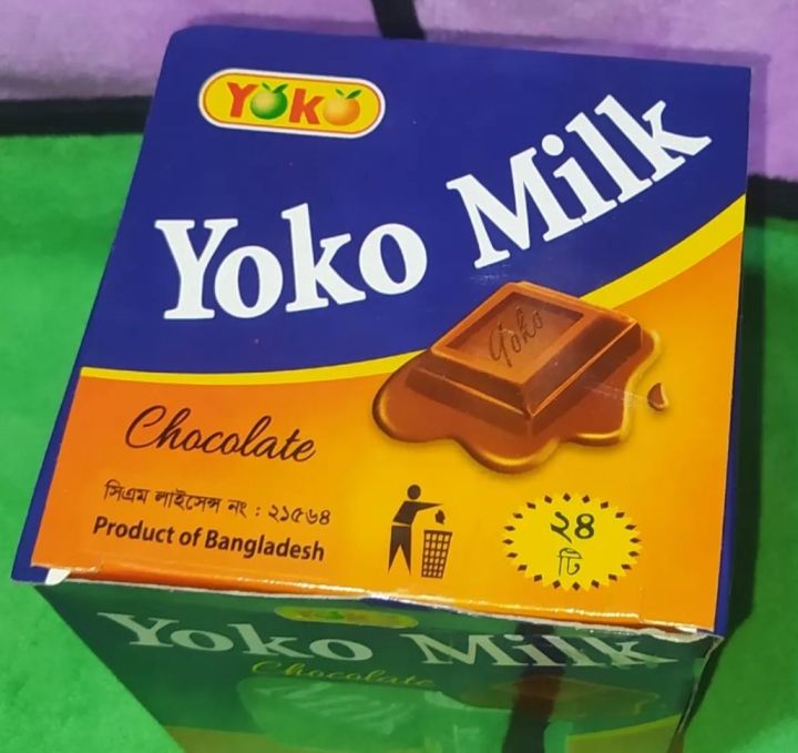 yoko milk chocolate 16gm box 24pcs | Daraz.com.bd
