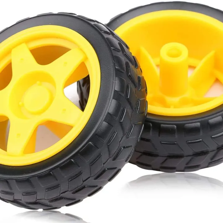 Rubber Wheel for DIY RC and Robotics Projects - 1 PC | Daraz.com.bd