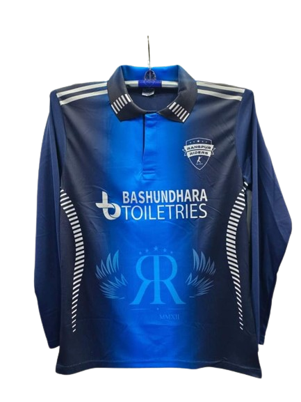 Rangpur Riders Bpl 2024 Cricket Jersey - Full Sleeve Polo Jersey For ...