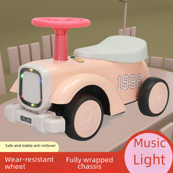 Children's balance car 1-3 years old baby walker infant pedal-free ...