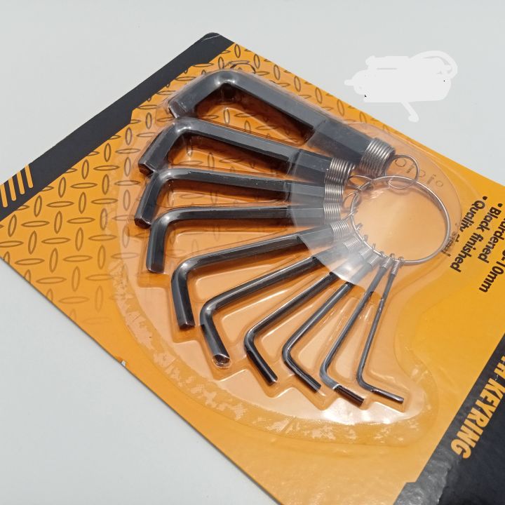 Allen key ring store