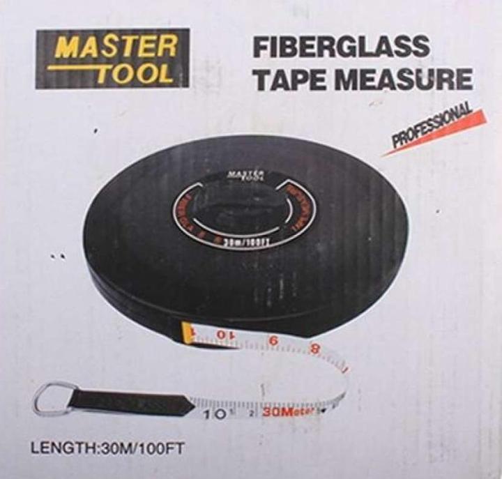 Master Tool Fiberglass Measuring Tape 100 Feet | Daraz.com.bd