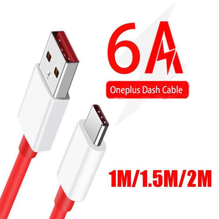 Warp Fast Charger 6A Dash Quick USB Type-C data cable for OPPO/Realme ...