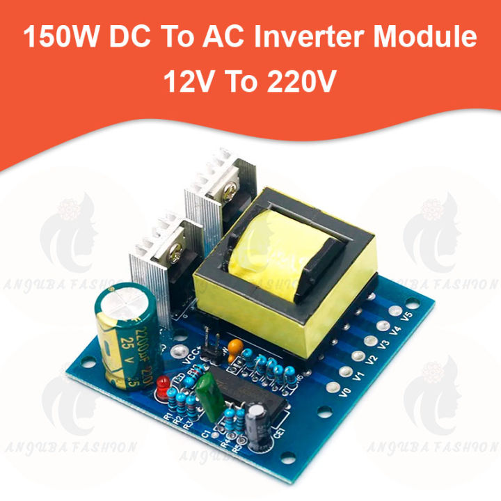 150W DC To AC Boost Inverter 12V to 220V | Daraz.com.bd