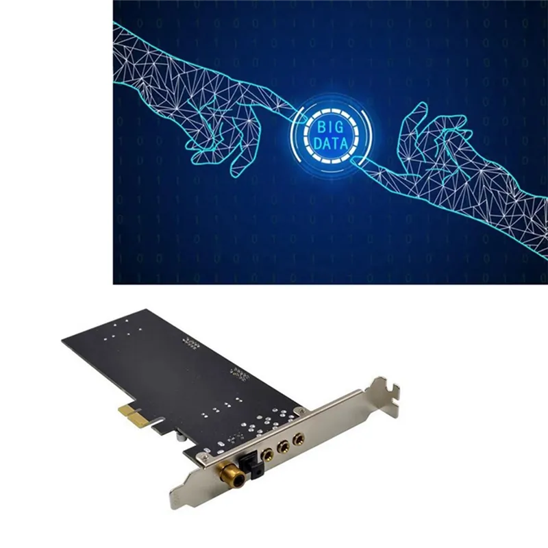 PCIe X1 CM8828 7.1CH E-Sports Video Live Broadcast Sound Card Fiber ...