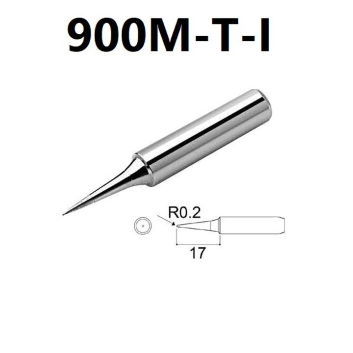 SILVER Color 900M-T-I Soldering Tip Bit Leads Free Soldering Iron Bits ...