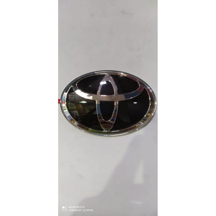 Car Monogram/ Logo toyota black and silver | Daraz.com.bd