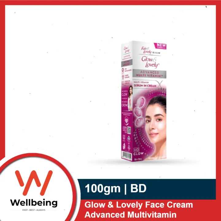 Glow & Lovely Face Cream Advanced Multivitamin 100gm | Bangladesh | Daraz.com.bd