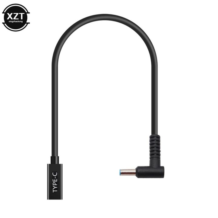 USB Type C to 4.5x3.0mm DC Power Adapter Charger Connector for HP ...