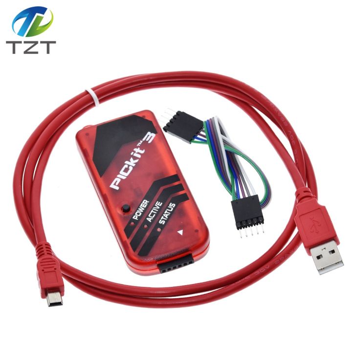 【The road to happiness Store】TZT PICKIT3 PIC KIT3 PICKIT 3 Programmer Offline Programming PIC ...