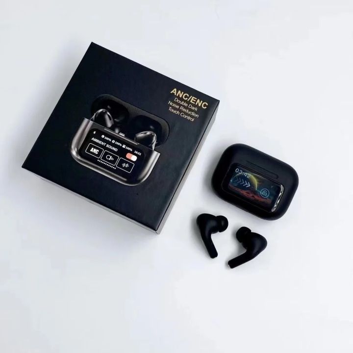 Airpods Pro With Screen Display ANC / ENC Dobble Dark Touch Control ...