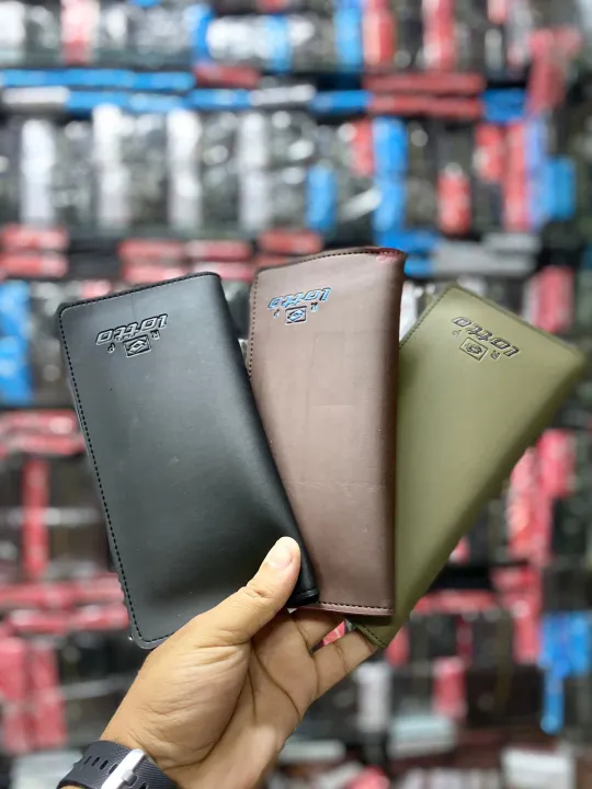PU Leather Gorgeous long wallet for men - with Mobile and cards pocket ...