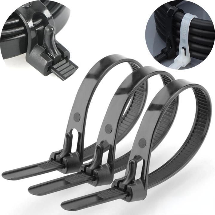 【Lejia】200*5mm Self-Locking Nylon Cable Tie Loop Fastener/Adjustable ...
