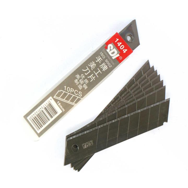 SDI 1404 Big Anti Cutter Blade 18mm 5 Piece | Daraz.com.bd