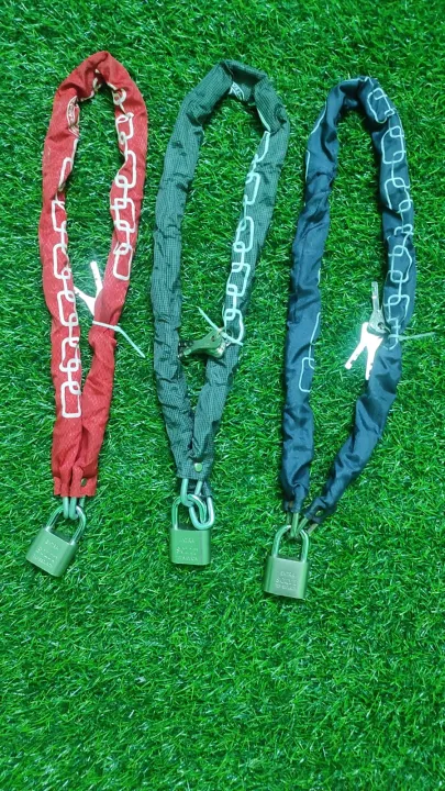 Bicycle 8mm Shikol (4-feet) with SOLYT Lock - Blue | Daraz.com.bd