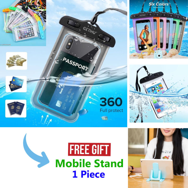 Universal Waterproof Mobile Pouch Bag protect your personal cell phone ...