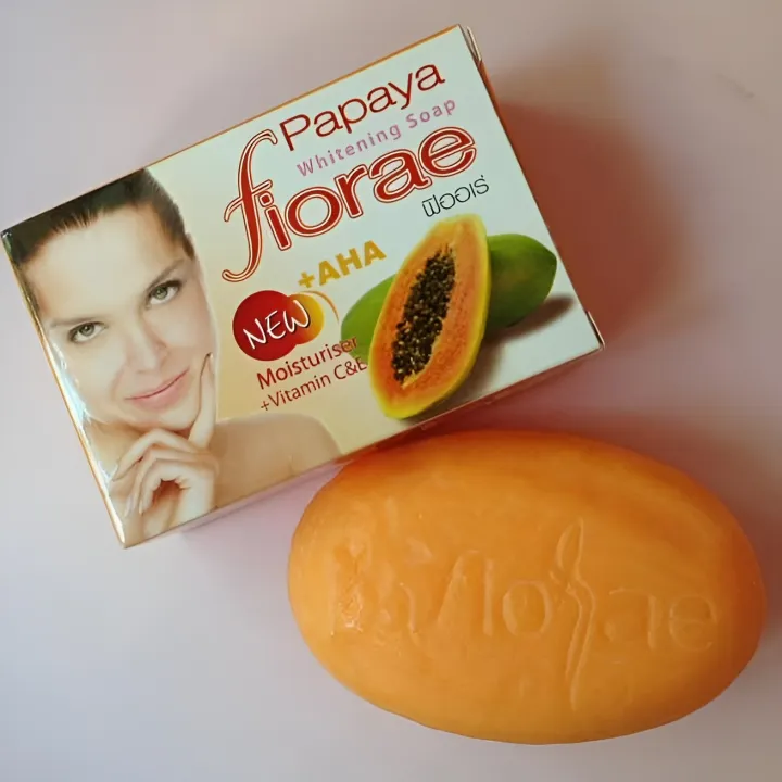 Fiorae Papaya Whitenning Soap (Made In Thailand) 1pcs | Daraz.com.bd