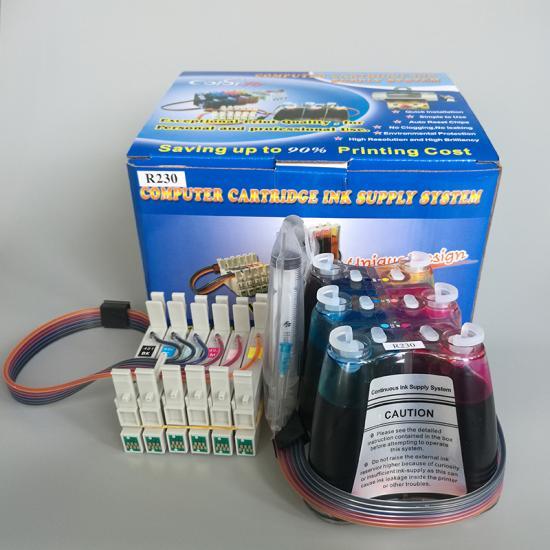 Ink Supply System( CISS) For Epson R230/R200/R320/RX500/R510/RX630 ...