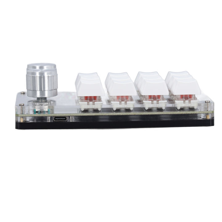 Mechanical Keyboard Keypad DC 5V 1A 12 Key with 2 Knob for Gaming ...