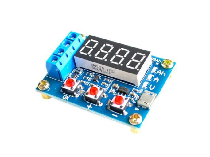 ZB2L3 Battery Capacity Tester V1954 V3 LED Digital Display 1.2V ~12V ...