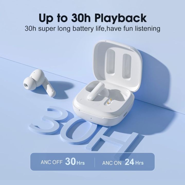 QCY T13 ANC Active Noise Cancelling True Wireless Bluetooth Earbuds | Daraz.com.bd