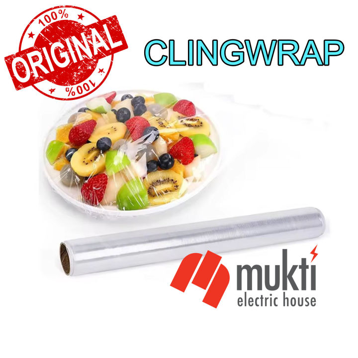 Clingwrap PE Plastic Stretch Wrap Clear Food Grade Vinyl Film Wrapper ...