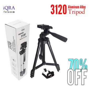 Tripod Stand for DSLR & Mobile-Black | Daraz.com.bd