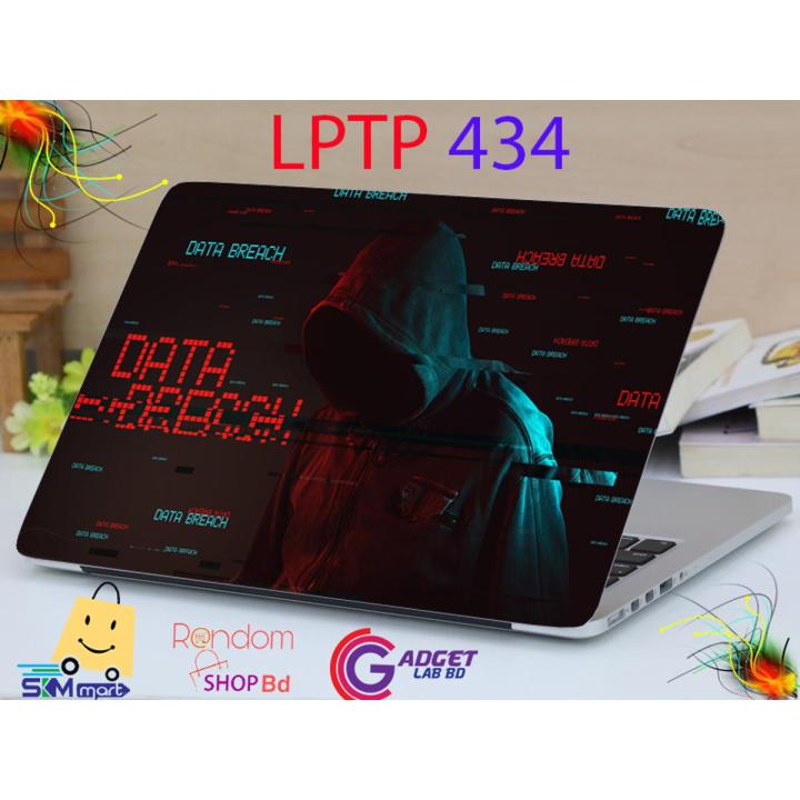 Hacker Laptop Sticker, Laptop Sticker, Laptop Sticker For Back Side ...