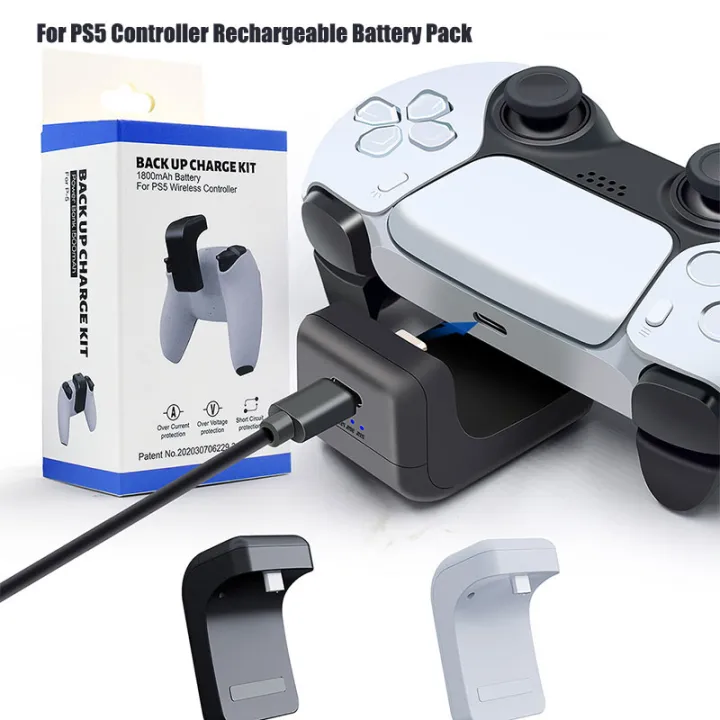For PS5 Wireless Game Controller Charger Battery Pack Rechargeable ...