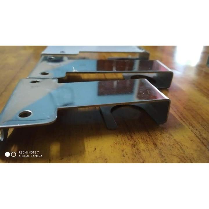 2 pcs 3'' Inch SS Single Curtain Pipe Holder Side Clum For 1 Inch Pipe ...