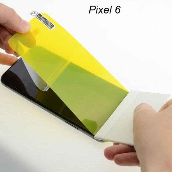 Google pixel 6 Crystal Clear Back Skin Guard Gel Poly /Jell Poly ...