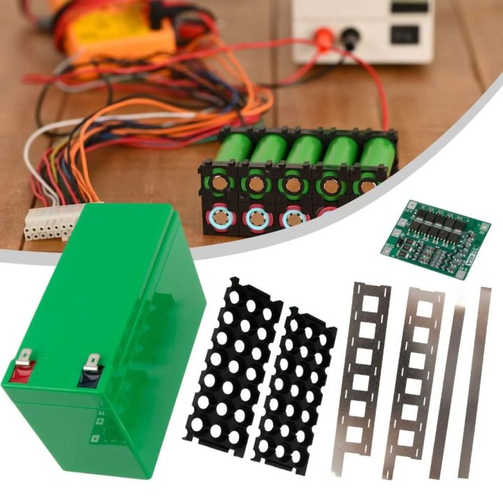 18650 Battery Holder 12V Lead Acid Battery Box 18650 Cells ABS Storage ...