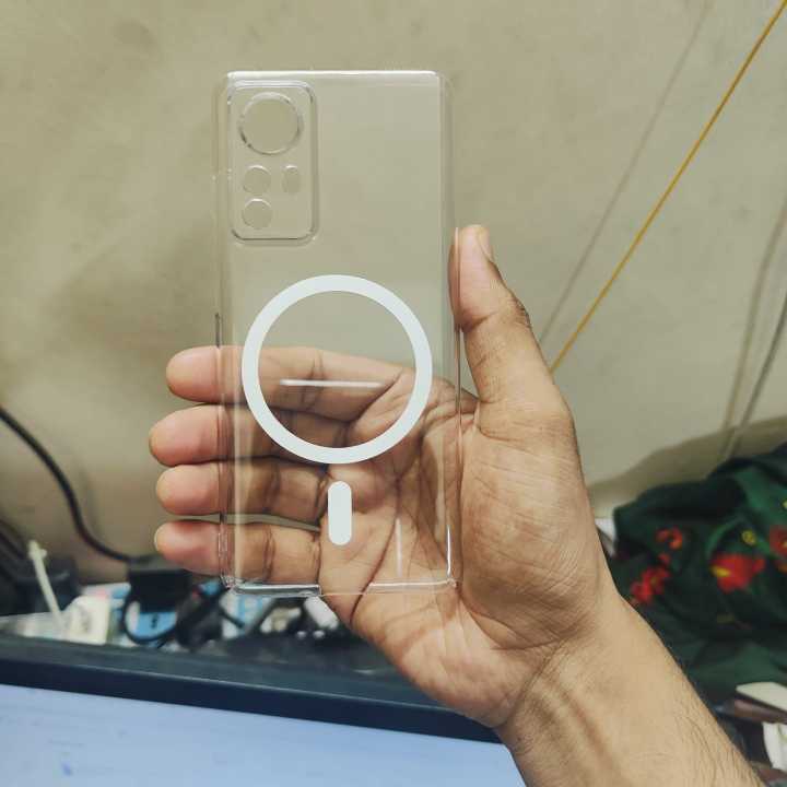 For Xiaomi Mi 12 5G / 12X 5G Transparent Magnatic Anti Yellow Clear ...