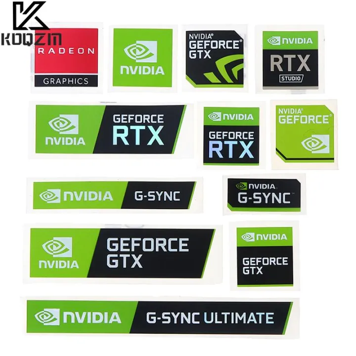 New NVIDIA GTX GEFORCE Laptop Desktop Label Decorative Sticker | Daraz ...