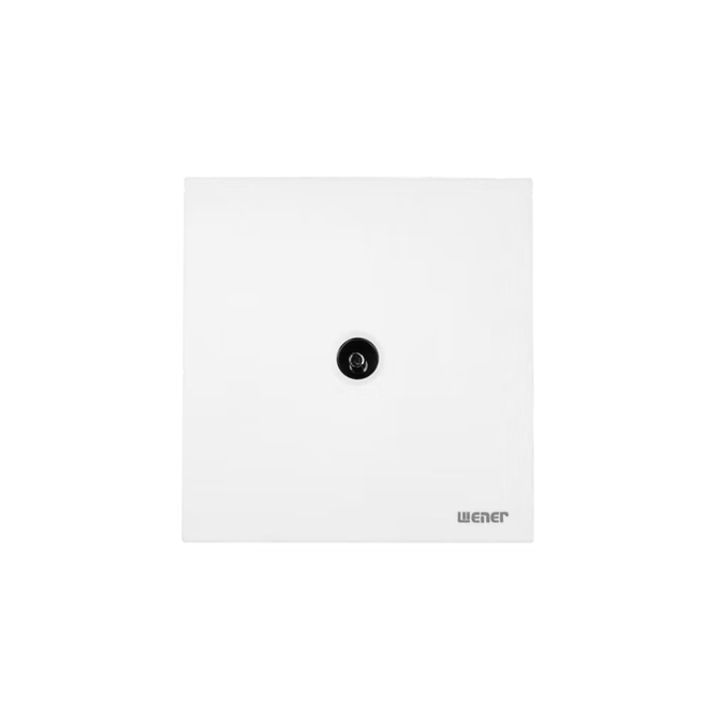 Wener White Series TV Dish Cable Socket Electrical Wall Television Switch | Daraz.com.bd