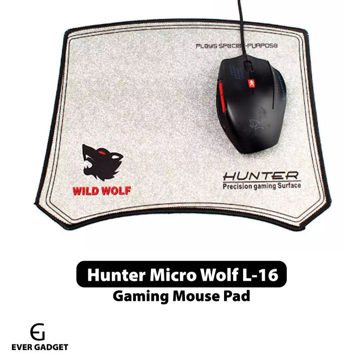 Hunter Micro Wolf L-16 Gaming Mouse Pad | Daraz.com.bd