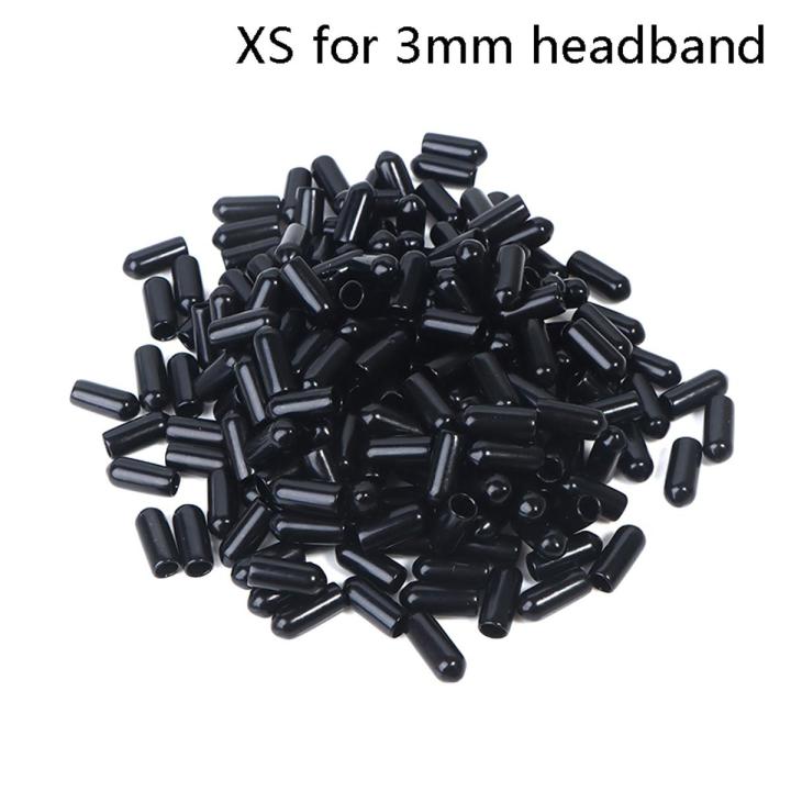 200pcs Rubber Round End Cap Cover For Pipe Screw Thread Protector Push ...